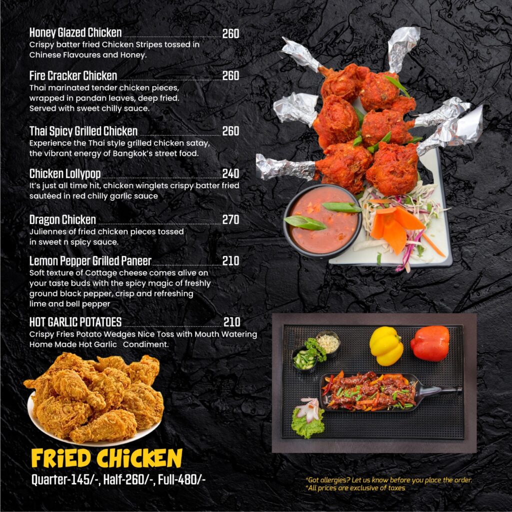 Menu Kalpetta – Holidays Group